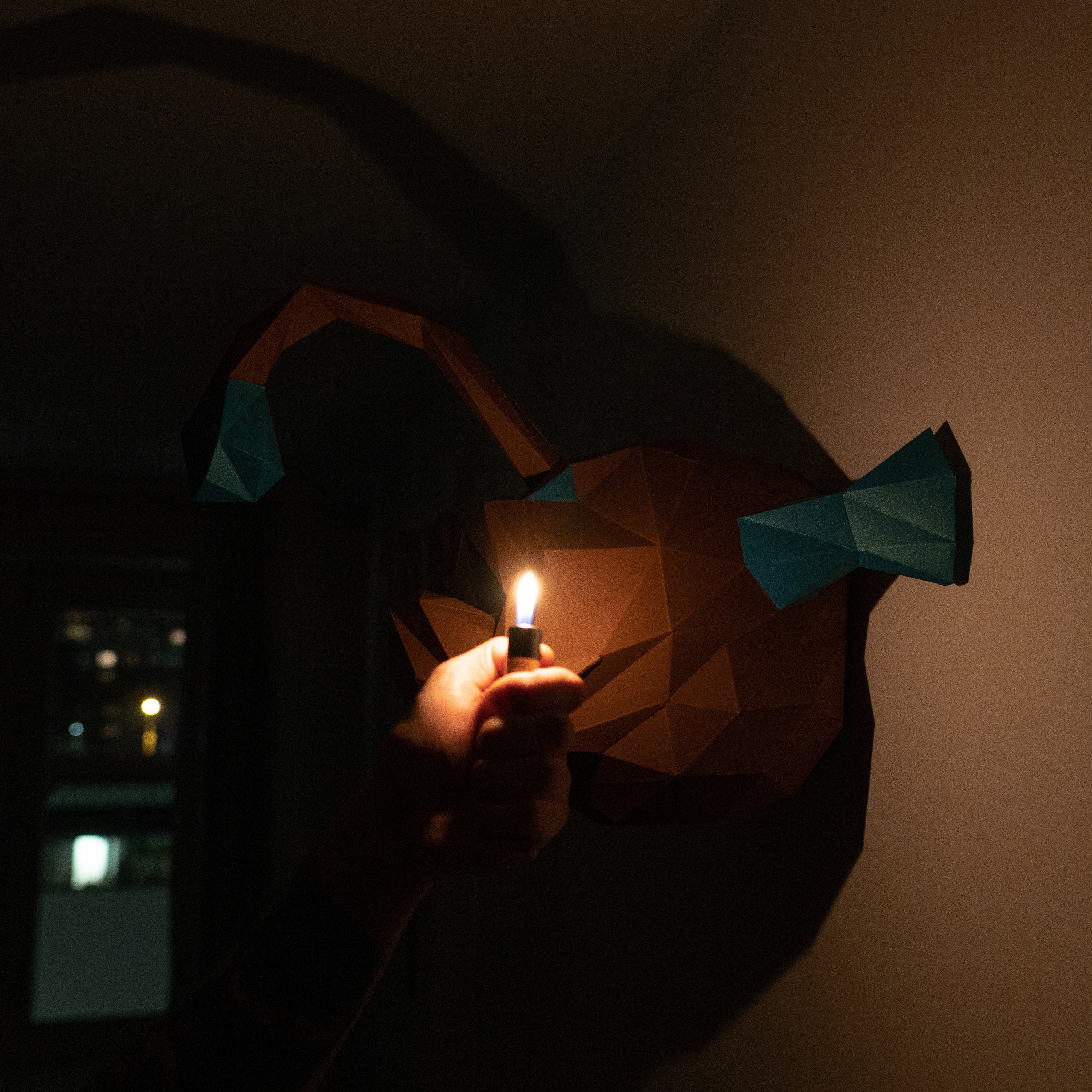 ANGLERFISH DIY 3D Origami Papercraft Metal Welding | Etsy