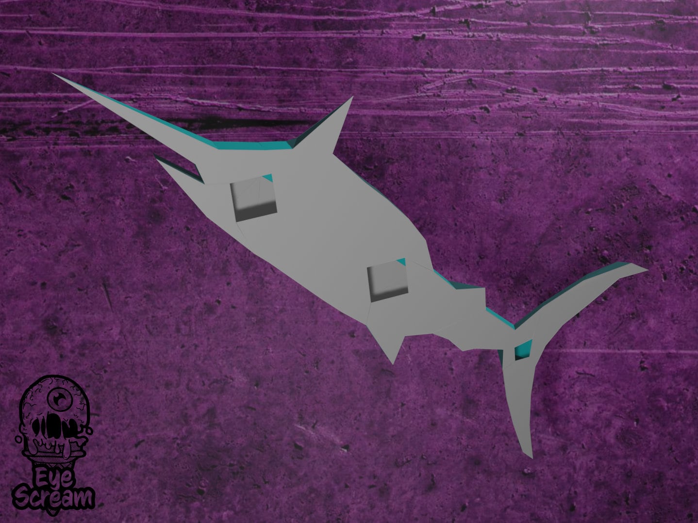 MARLIN DIY 3D Origami Papercraft Metal Welding - Etsy Canada