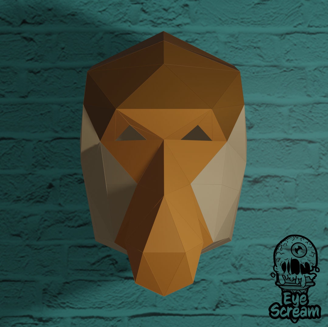 PROBOSCIS MASK Diy Papercraft Metal Welding Sculpture - Etsy