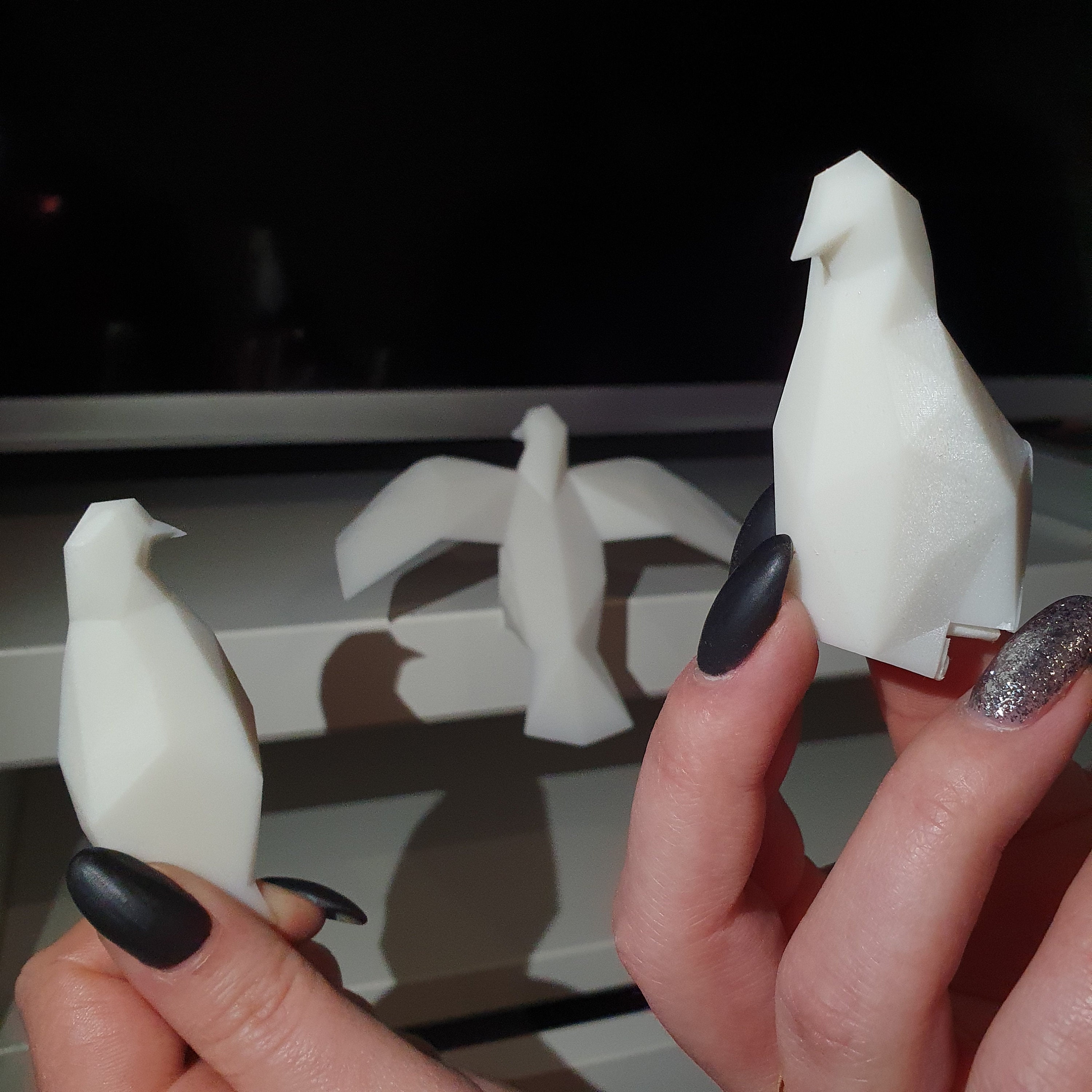 STL. FILE PIGEONS Sculpture 3D Printing Birds - Etsy