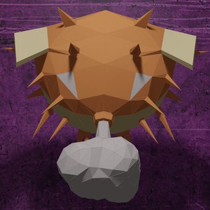 PUFFER - PUFFING FISH - Diy - 3D - Origami - Papercraft - Metal Welding ...