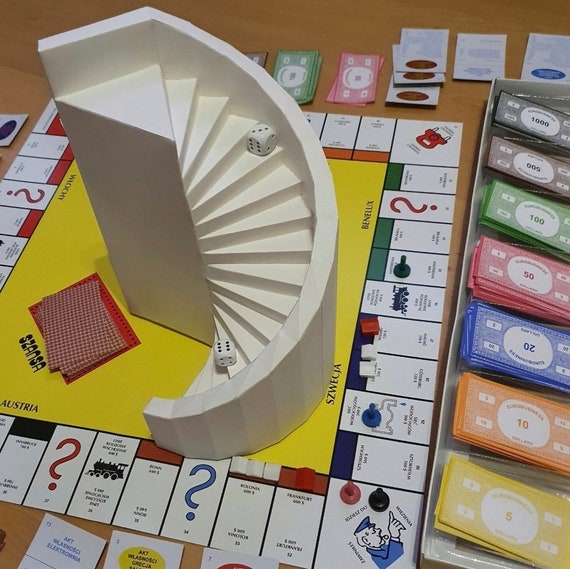 DICE STAIRCE DIY 3d-origami Papercraft Metal Welding - Etsy