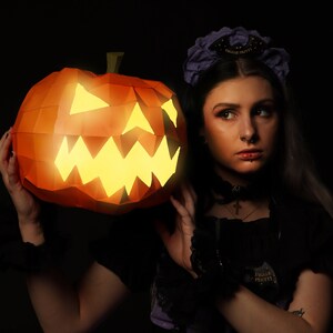 PUMPKIN MASK - DIY - 3D - Origami - Papercraft - Metal Welding ...