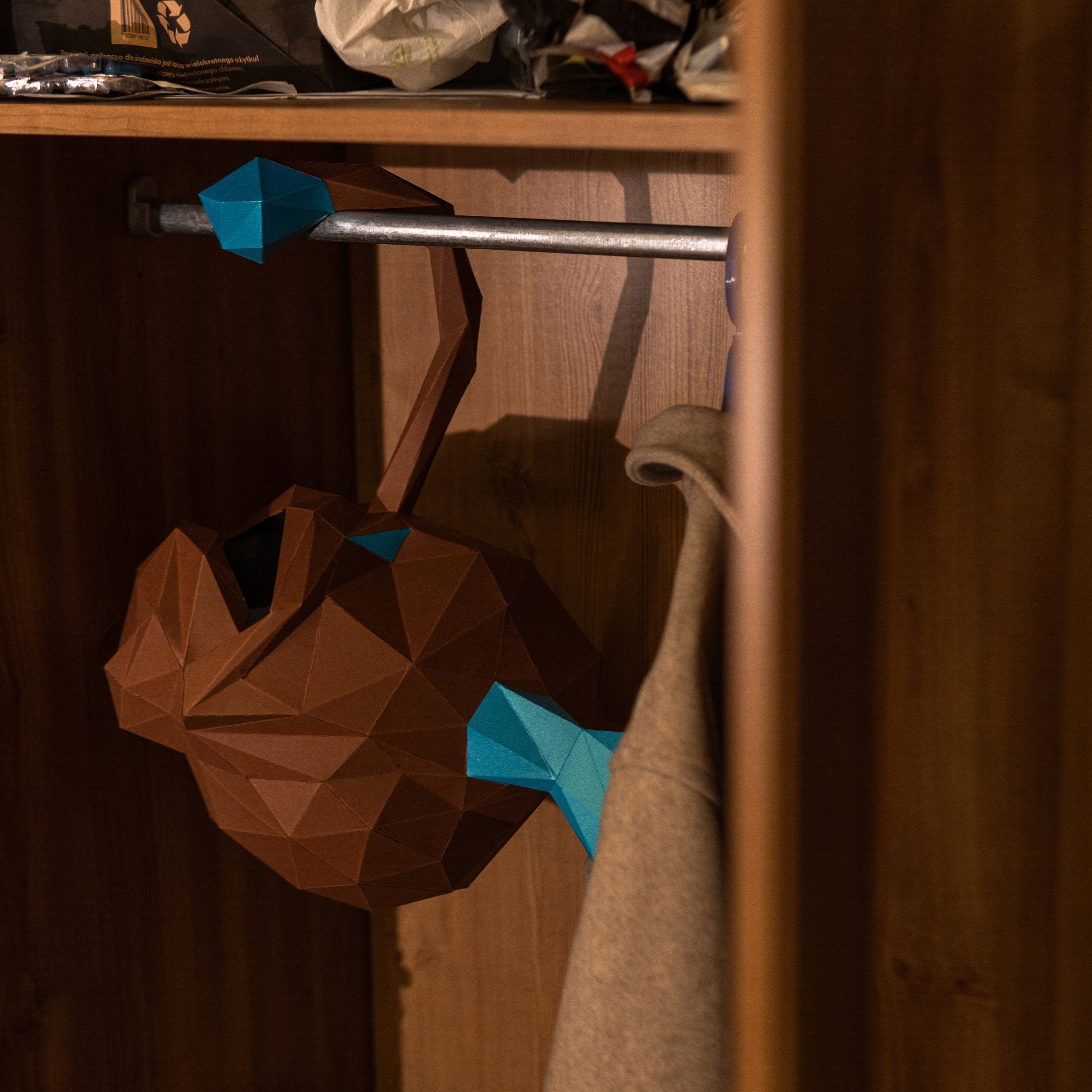 ANGLERFISH DIY 3D Origami Papercraft Metal Welding | Etsy