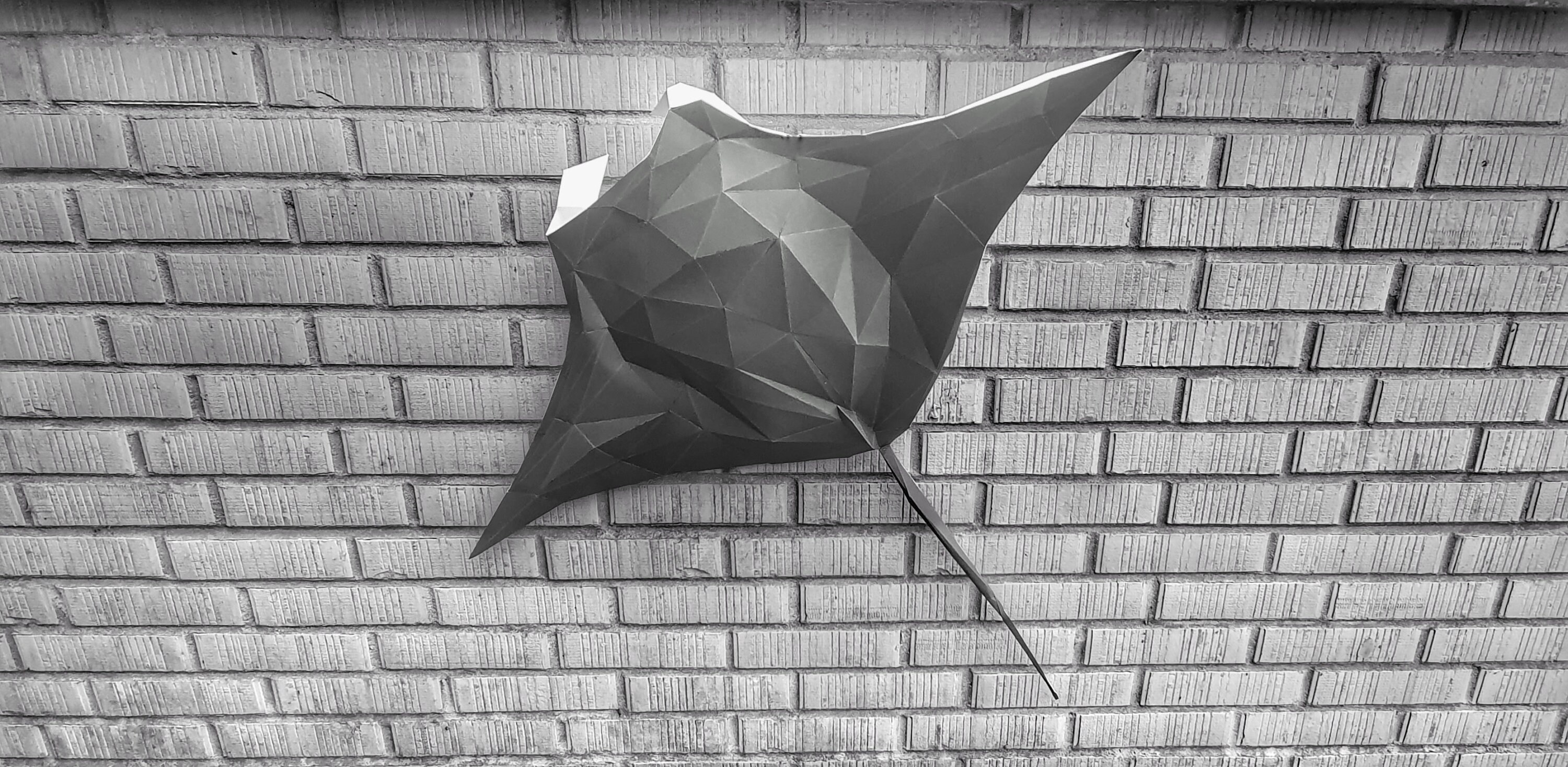 MANTA DIY 3D Origami Papercraft Metal Welding | Etsy