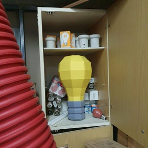 BULB LANTERN - DIY - 3D - Origami - Papercraft - Metal Welding ...