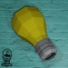 BULB LANTERN - DIY - 3D - Origami - Papercraft - Metal Welding ...