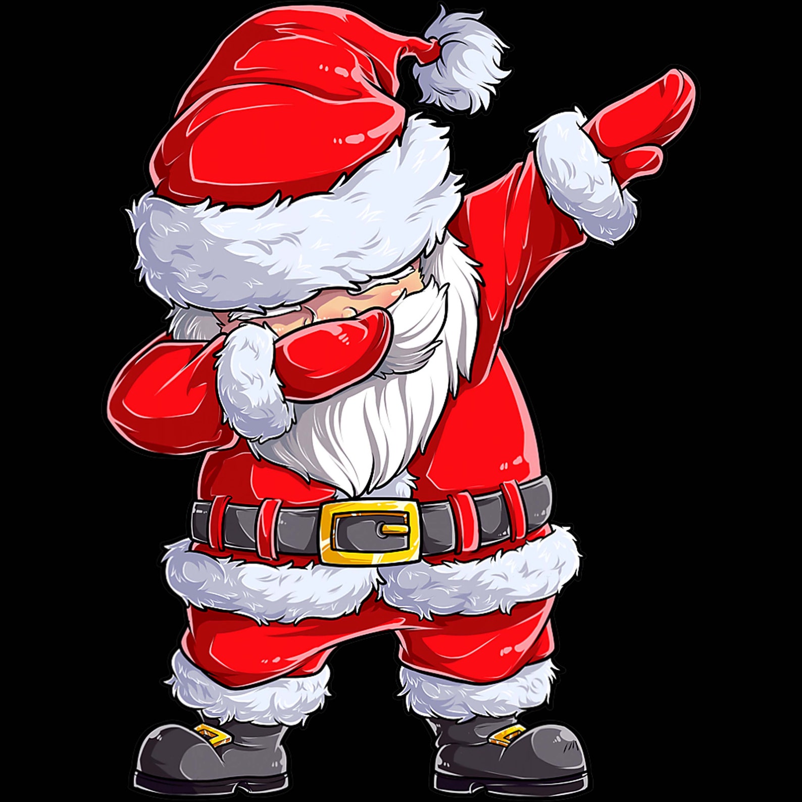 Dabbing Santa Claus Christmas Dab Xmas Digitals Png File | Etsy