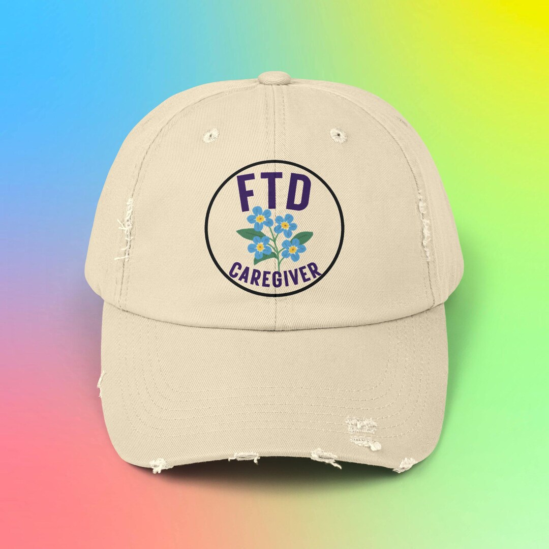 Caregiver Floral Distressed Hat | Nurse & Medical Staff Gift | Forget ...