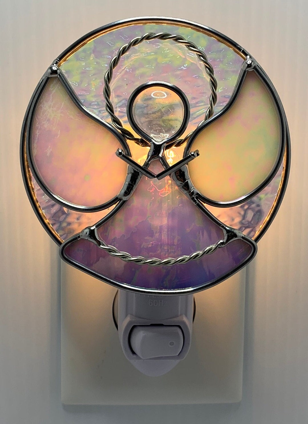 Precious Angel Nightlight in Blue - Etsy