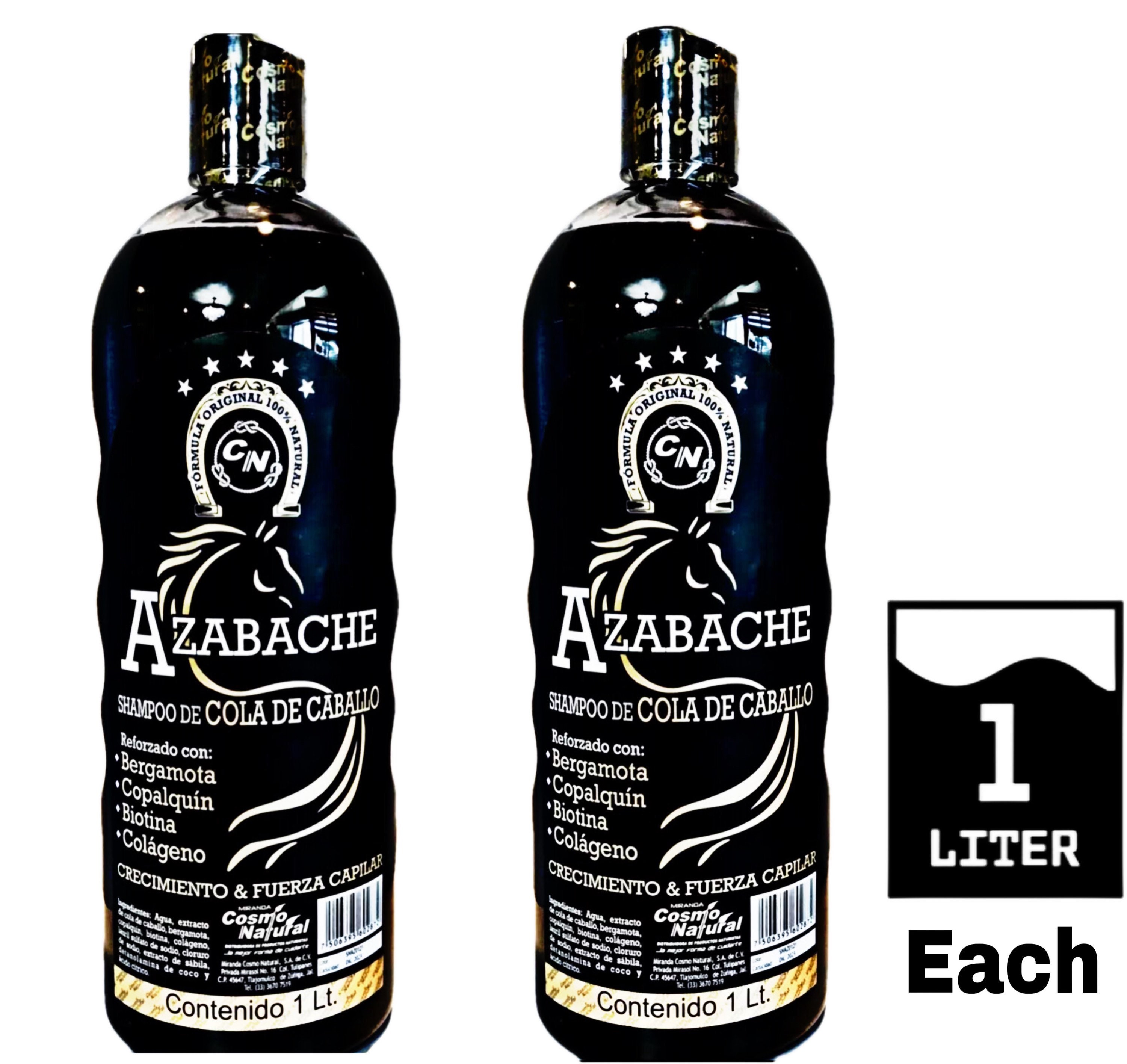 2,azabache, Hair Growth & Strengthening Shampoos - Etsy