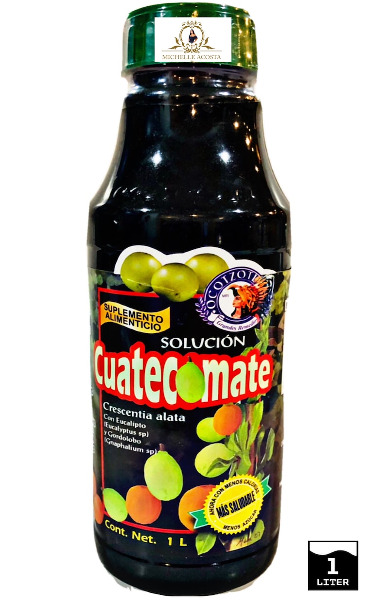 Ocotzotl, Cuatecomate, Tónico Pulmonar, 1 Litro - Etsy México