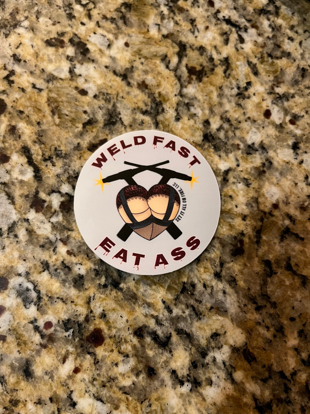 Weld Fast Eat A** Welding Sticker - Etsy