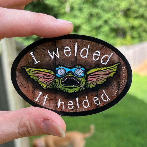 Funny Welder Vinyl Sticker Welding MIG TIG Stick Plasma Arc - Etsy