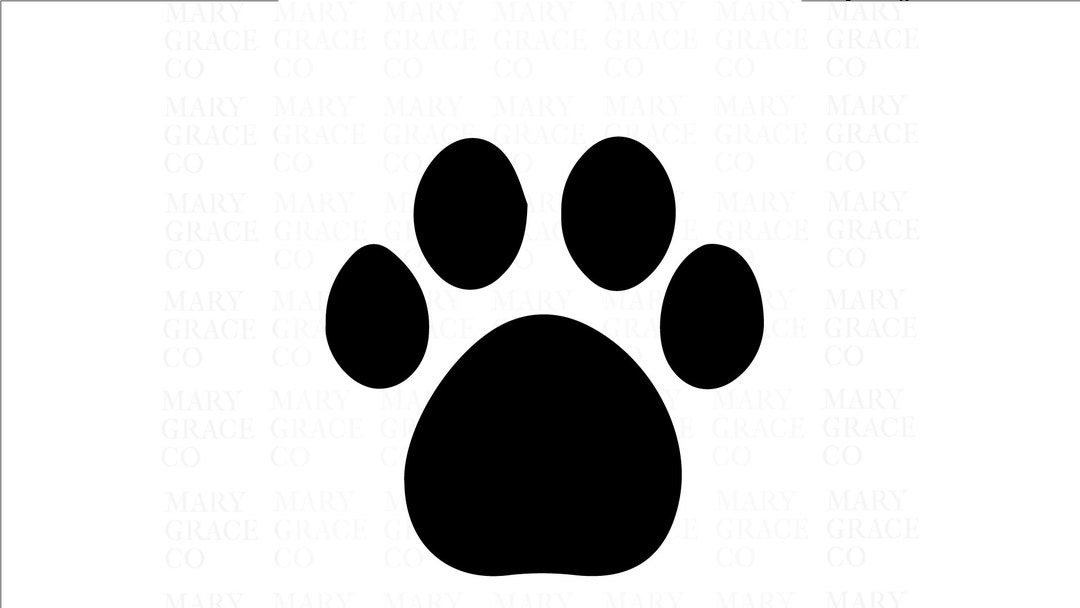 Pfoten Print Dateien SVG, PNG, JPG Sofortiger digitaler Download ...