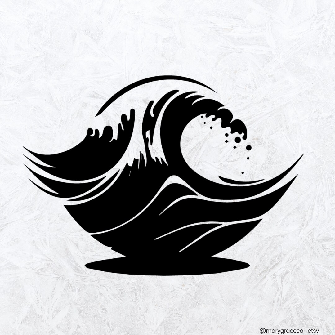 Wave SVG, Ocean Waves Svg, Sea Waves Svg, Wave Clipart, Cut Files for ...