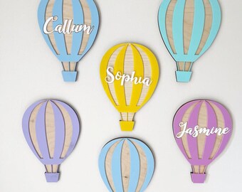 Hot Air Balloon Sign - Etsy