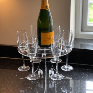Champagne/prosecco/wine Display Stand, 12 or 6 Prosecco Display Stand ...