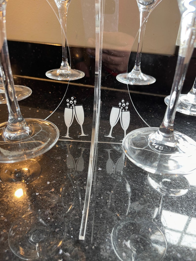 Champagne/prosecco/wine Display Stand 12 or 6 Prosecco - Etsy