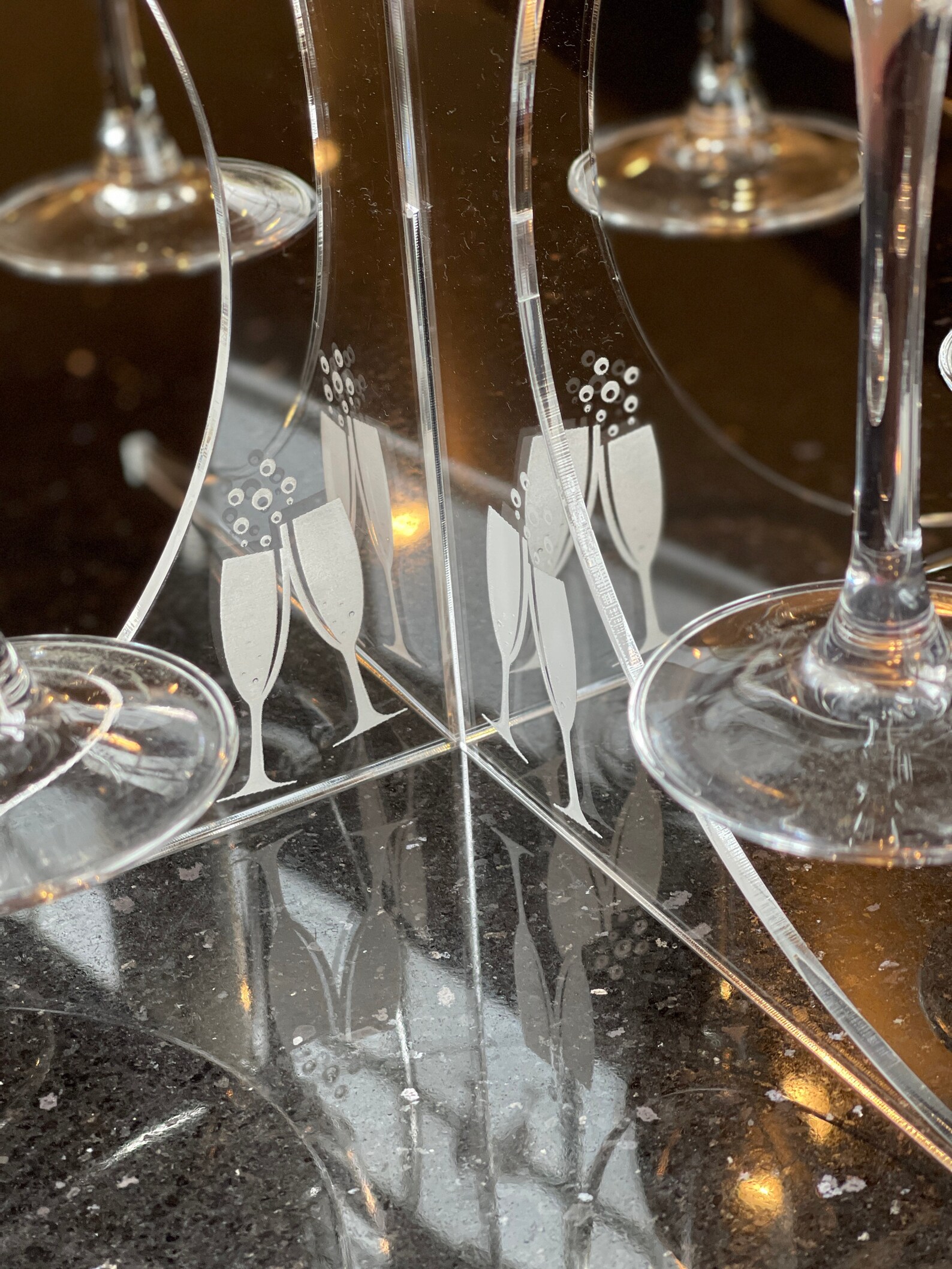 Champagne/prosecco/wine Display Stand 12 or 6 Prosecco - Etsy