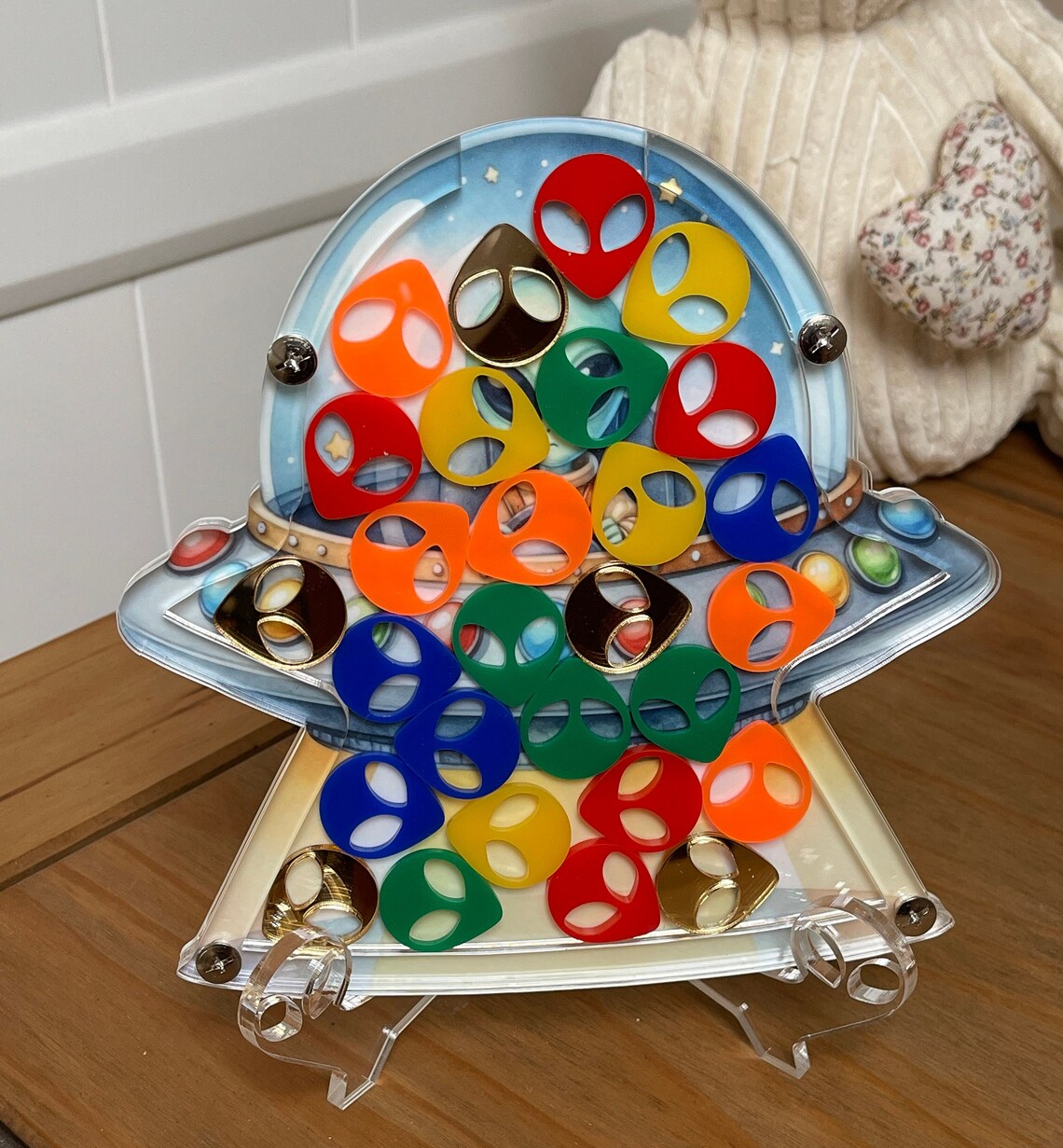 Spaceship Reward Jar, Alien Tokens, Kids Behavior Chart - Etsy