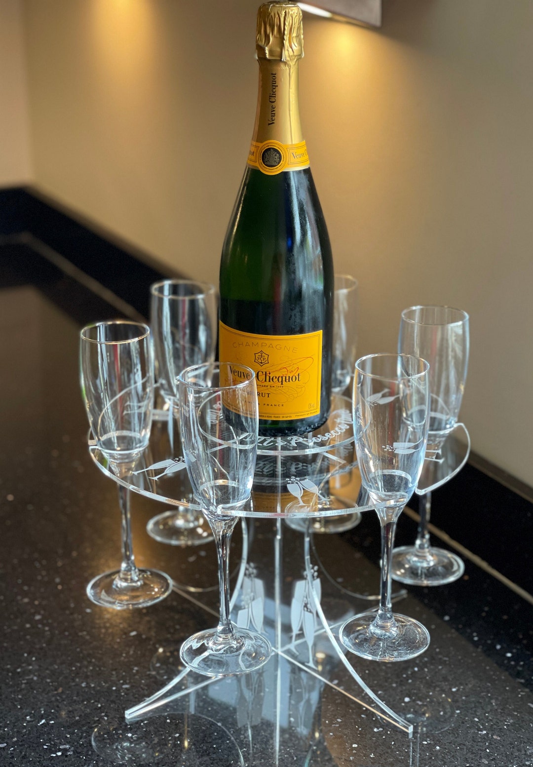 Champagne/prosecco/wine Display Stand, 12 or 6 Prosecco Display Stand ...