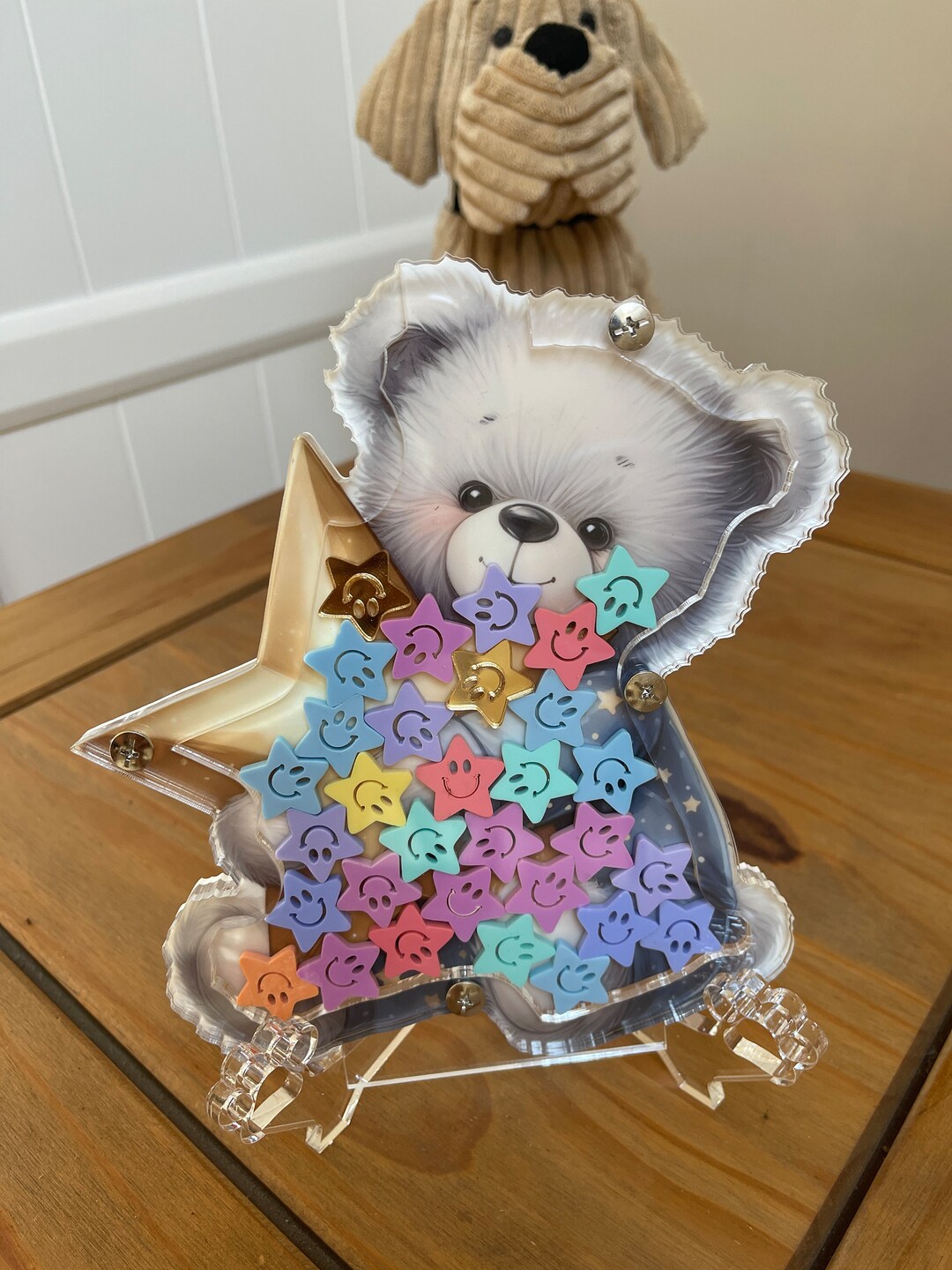 Cute Bear Good Behaviour Jar, Progress Jar, Classroom Token Jar ...