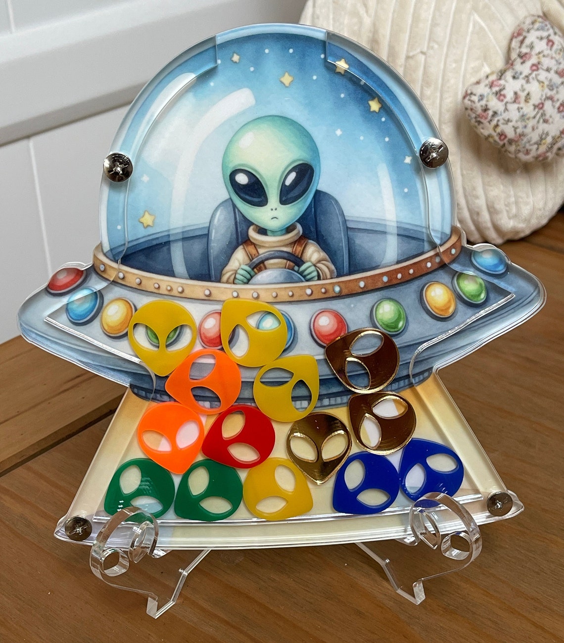 Spaceship Reward Jar, Alien Tokens, Kids Behavior Chart - Etsy