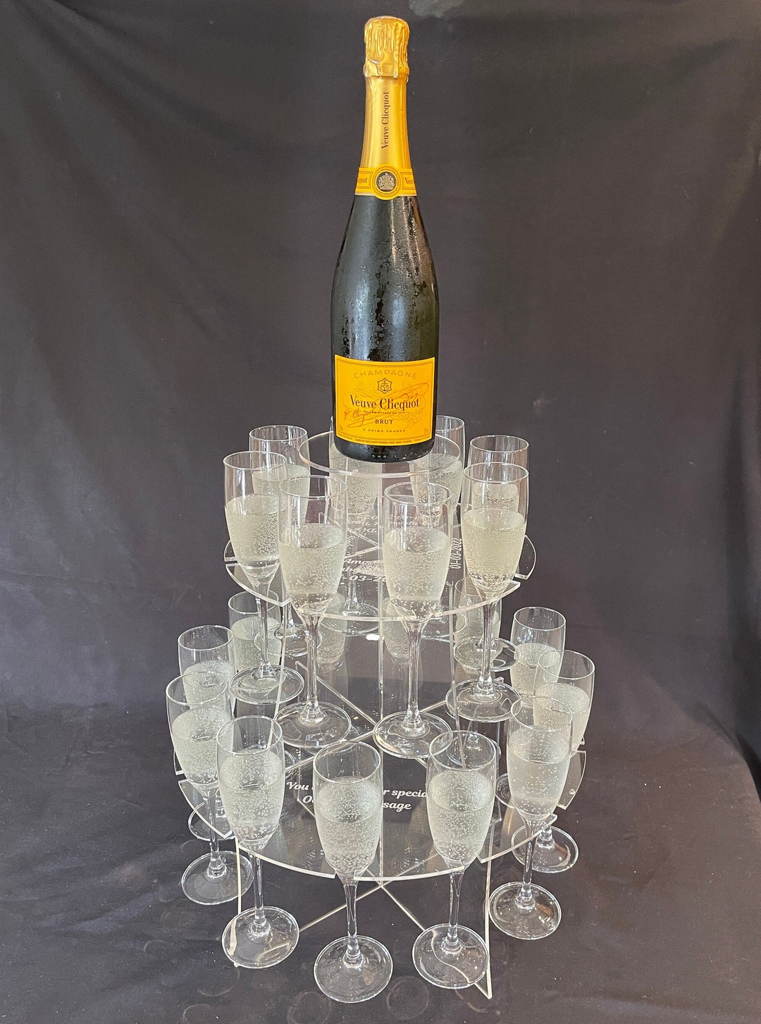 Wedding Champagne/prosecco Display Stand, Prosecco Display Stand ...