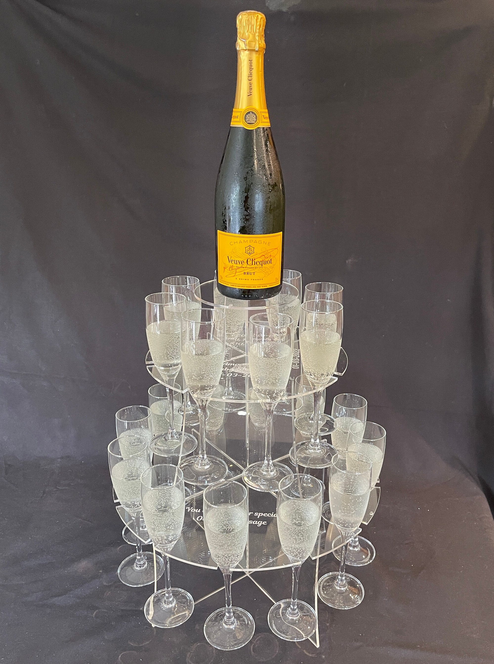 Wedding Champagne/prosecco Display Stand Prosecco Display - Etsy UK