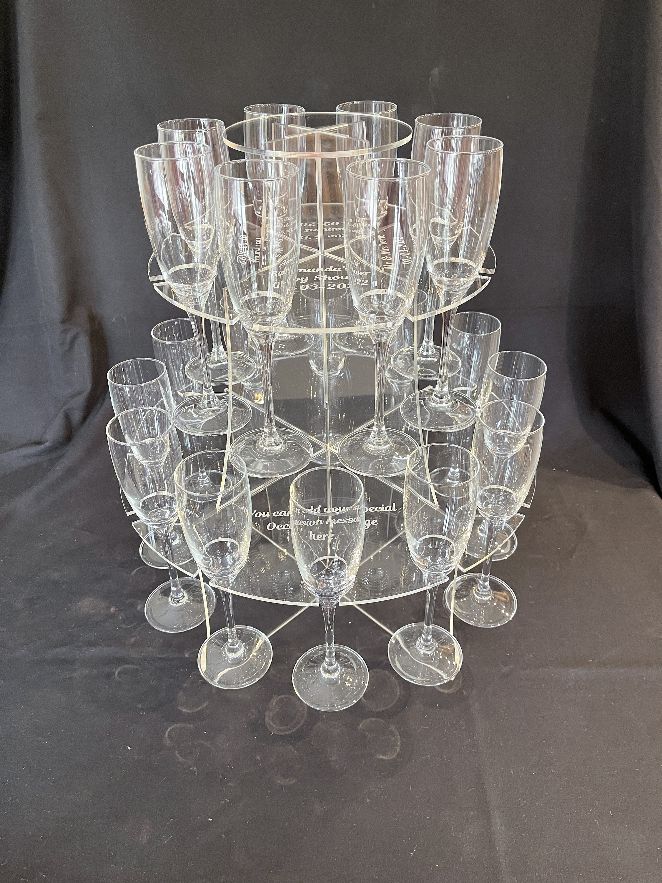 Wedding Champagne/prosecco Display Stand Prosecco Display - Etsy UK
