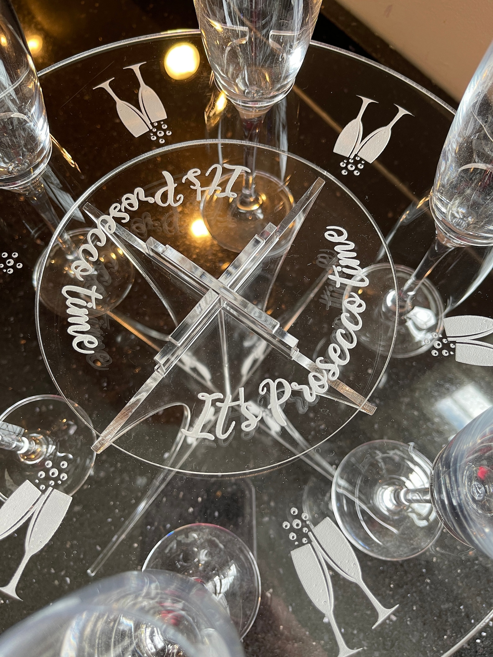 Champagne/prosecco/wine Display Stand 12 or 6 Prosecco - Etsy