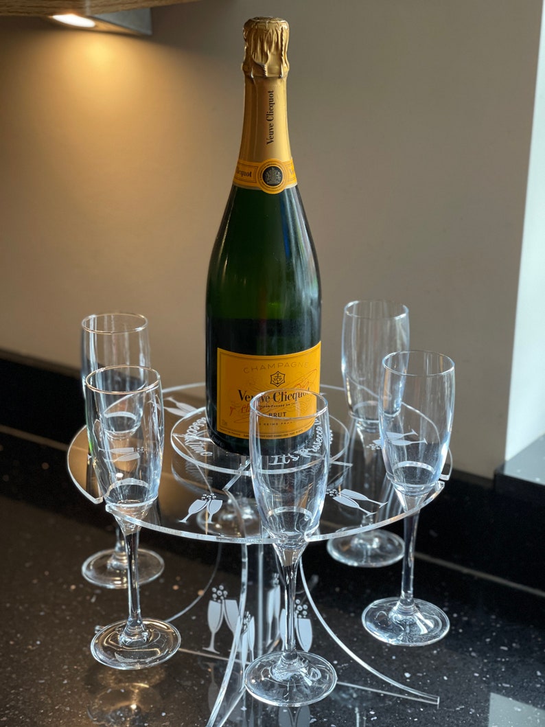 Champagne/prosecco/wine Display Stand 12 or 6 Prosecco - Etsy
