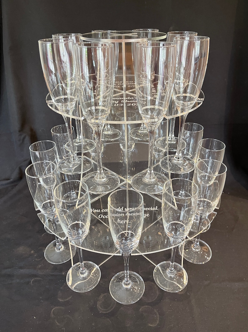 Wedding Champagne/prosecco Display Stand Prosecco Display - Etsy UK