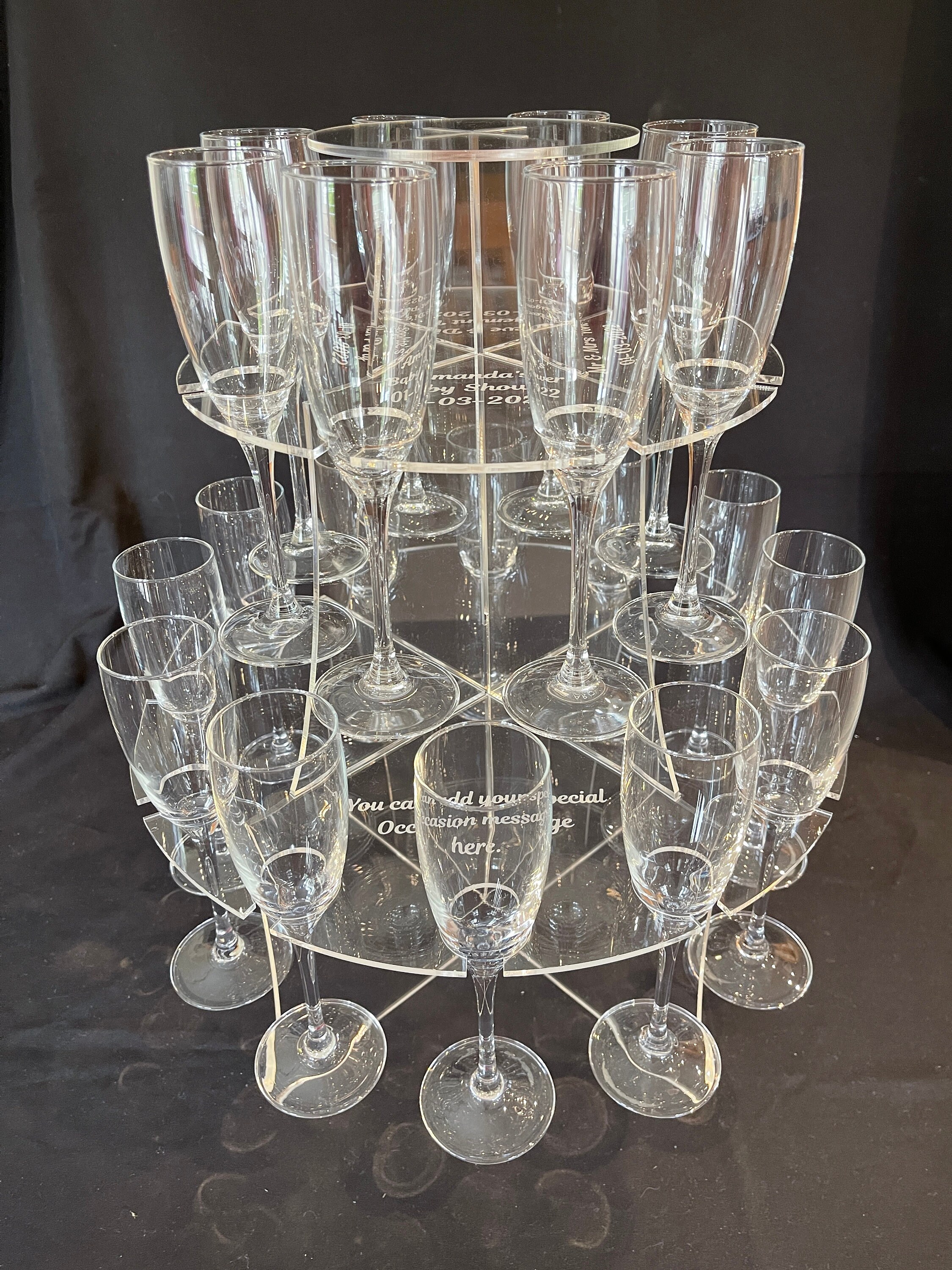 Wedding Champagne/prosecco Display Stand Prosecco Display - Etsy UK