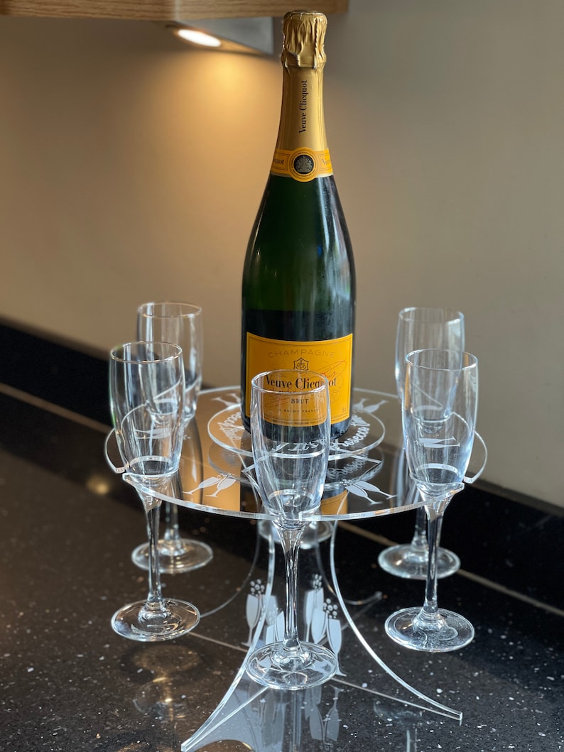 Champagne/prosecco/wine Display Stand 12 or 6 Prosecco - Etsy