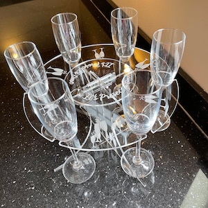 Champagne/prosecco/wine Display Stand, 12 or 6 Prosecco Display Stand ...