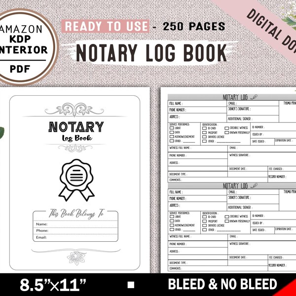 Notary - Etsy