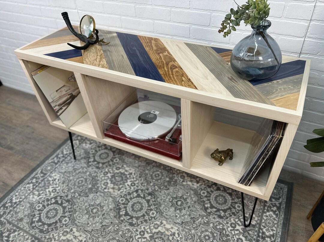 The Superstition Record Cabinet | Record Player Stand | Record Player ...