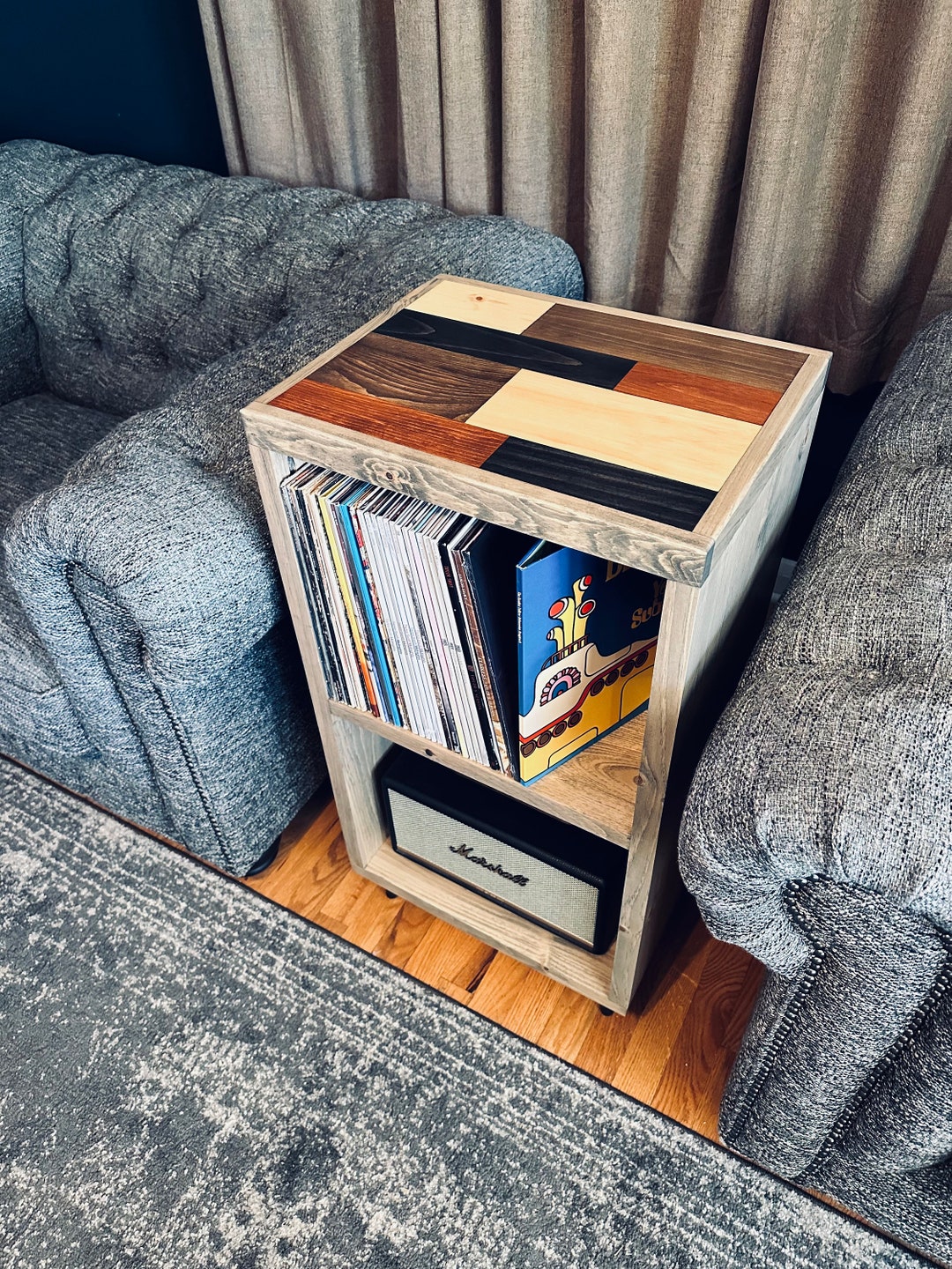 The Watchtower Record Cabinet (double) | Record Storage Cabinet | Vinyl ...