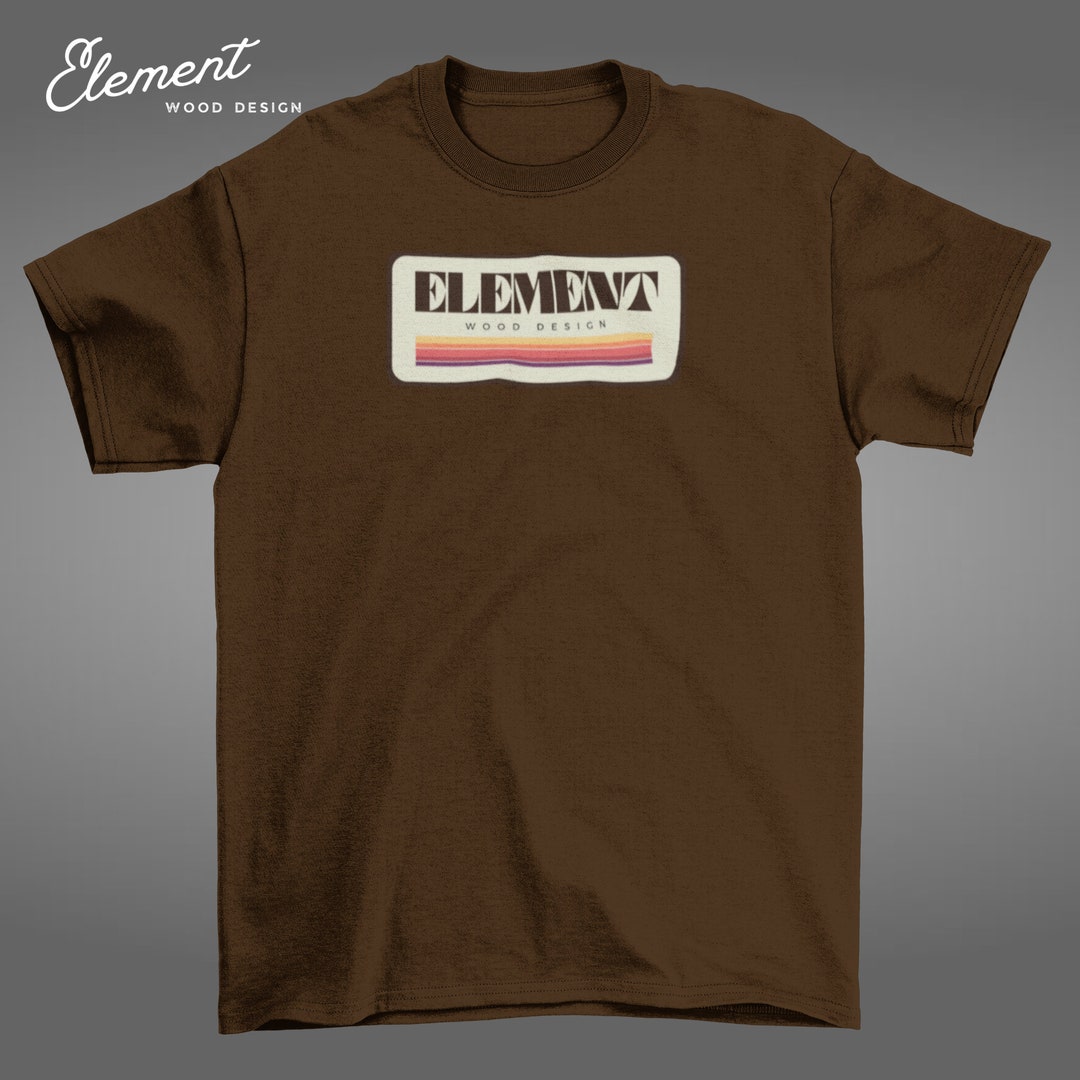 Retro Element Logo Graphic Tee - Etsy