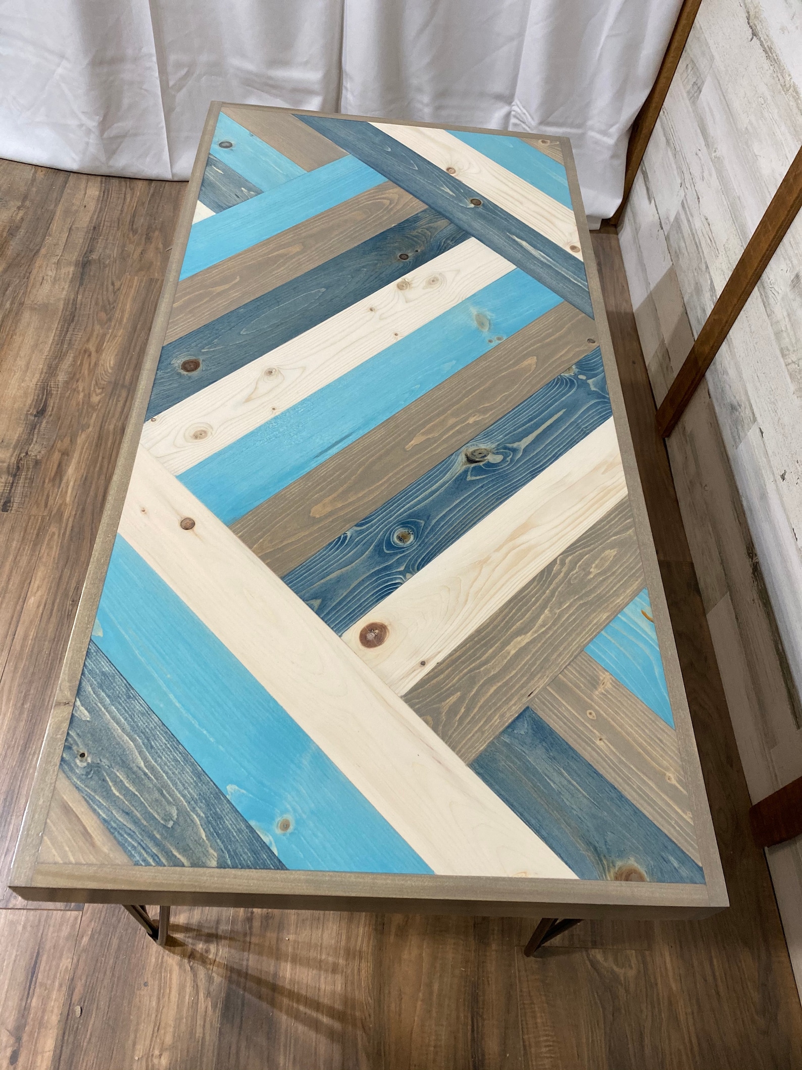 The Lighthouse Coffee Table | Farmhouse Coffee Table | Coastal ...