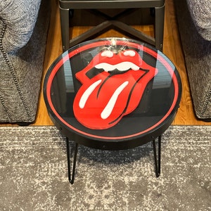 Rolling Stones Accent Table | End Table | Side Table | Pop Culture ...