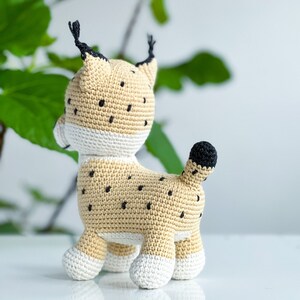 CROCHET PATTERN: Lydia the Lynx Amigurumi Lynx / Lo Crochet PDF Pattern ...