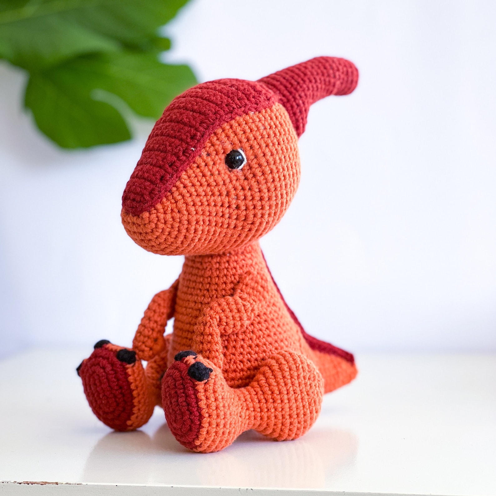 Crochet Pattern - Parasaurolophus - Amigurumi Dinosaur (PDF Diy ...