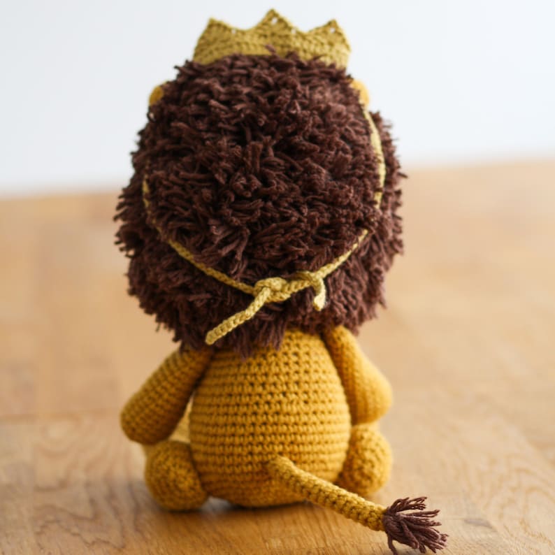 CROCHET PATTERN: Leon King Amigurumi Lion Crochet PDF - Etsy UK