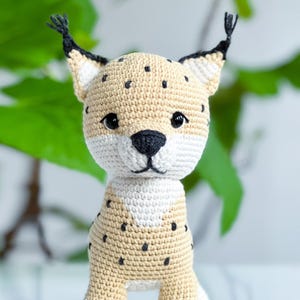CROCHET PATTERN: Lydia the Lynx - Amigurumi Lynx / Lo Crochet PDF ...