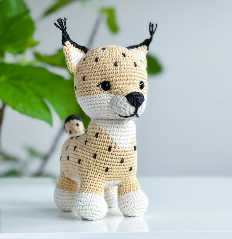 CROCHET PATTERN: Lydia the lynx Amigurumi lynx / lo crochet - Etsy.de