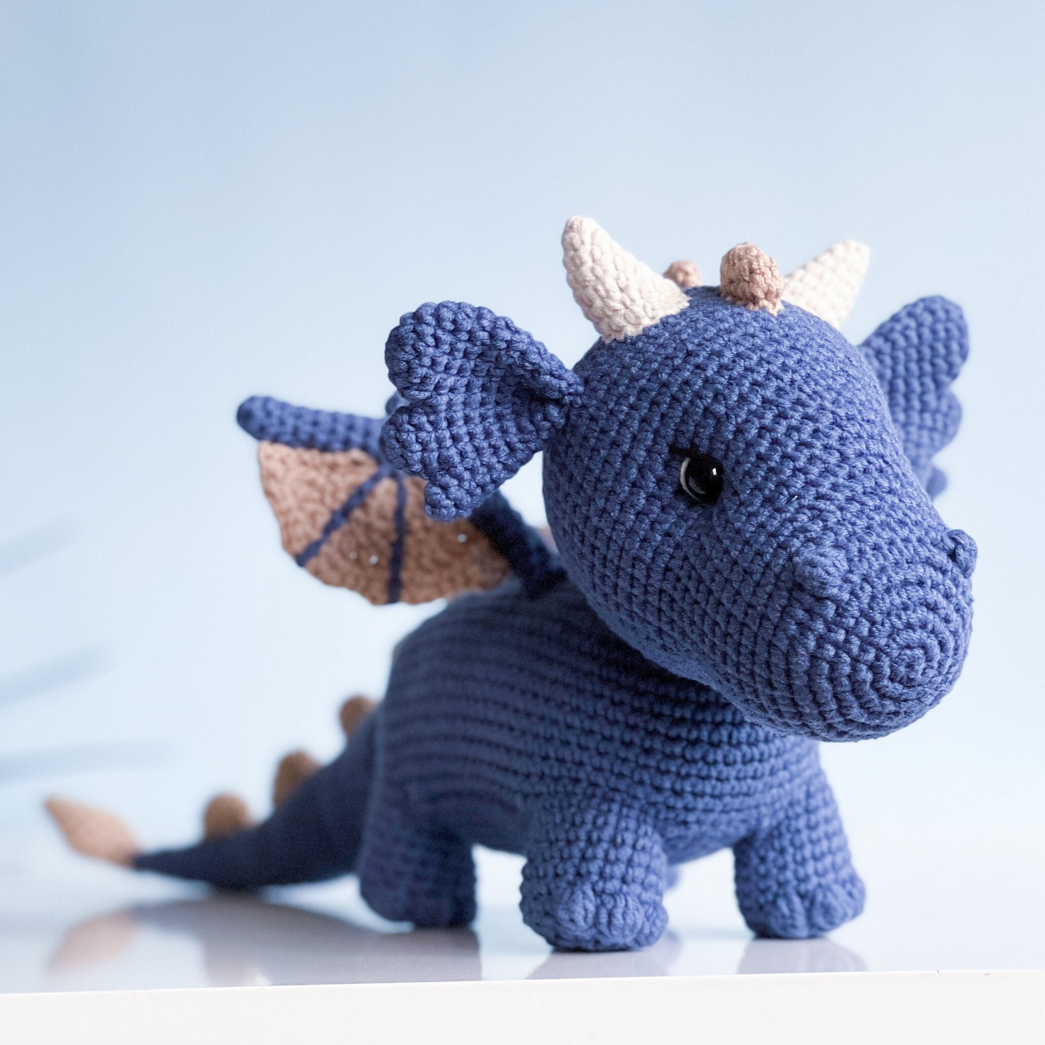 Crochet Pattern - Dragon - Amigurumi Drake (PDF Diy Description) - Etsy