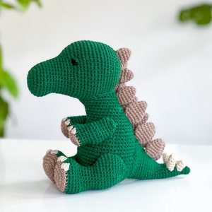 CROCHET PATTERN: Stegosaurus - Stego Seagal– Amigurumi Dinosaur Crochet ...